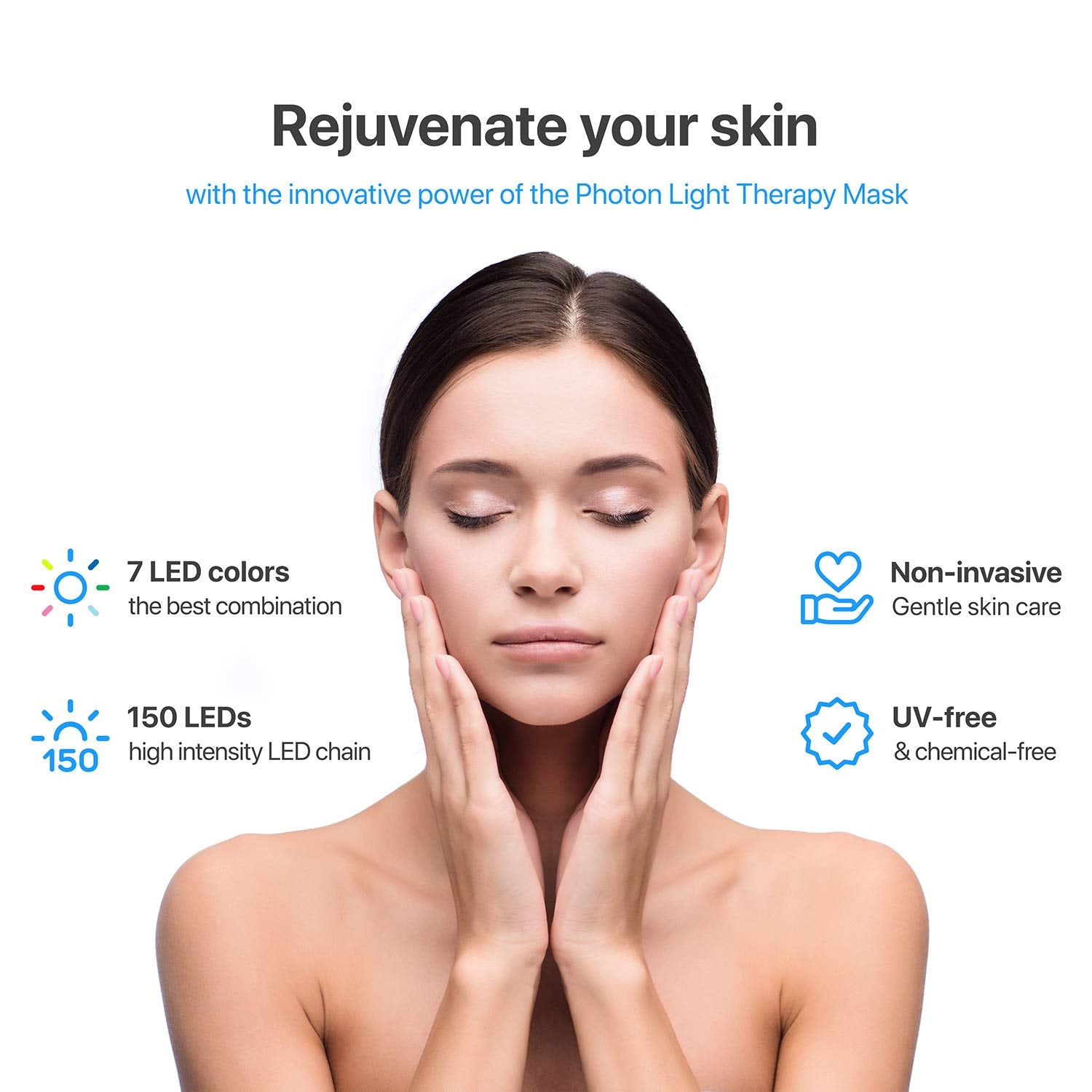 Buy LUMA LED Face Mask | 7 Color Light Therapy Mask